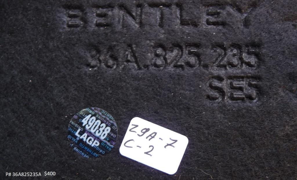 2016-2022 Bentley Bentayga Underbody Lining 36A825235A OEM A1 | LA ...