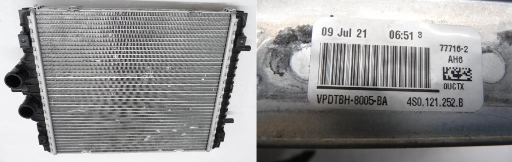 2015-2018 Lamborghini Huracan LP 610-4 Water Cooler Radiator 4S0121252B ...