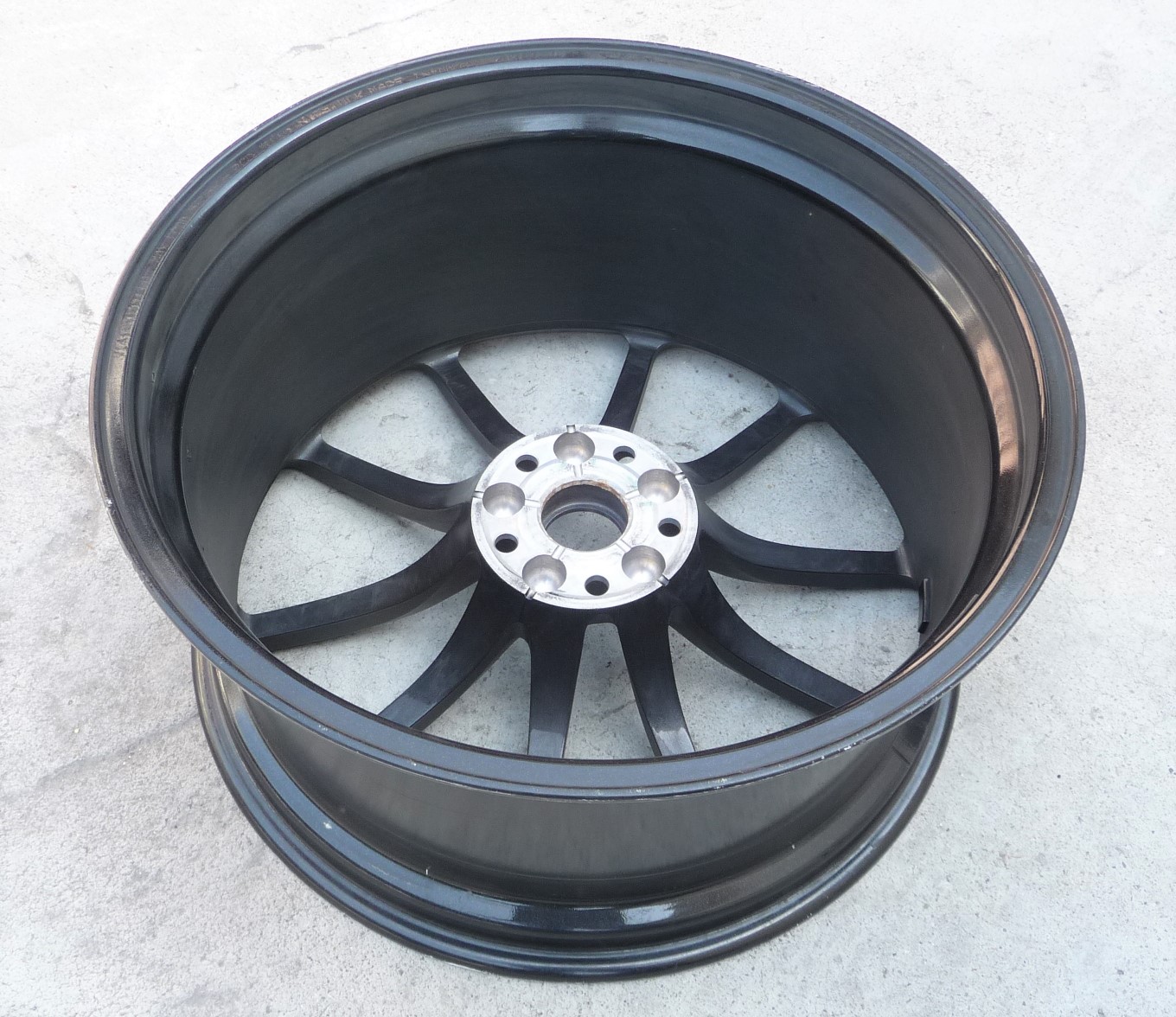 16-19 McLaren P13 570S Spider Rear 20" Lightweight 10 Spoke Alloy Wheel ...