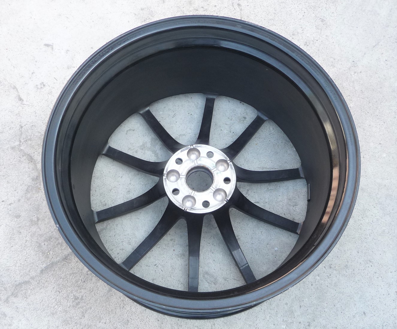 16-19 McLaren P13 570S Spider Rear 20" Lightweight 10 Spoke Alloy Wheel ...