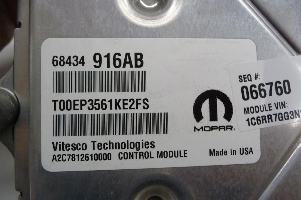 2020-2022 Ram 1500 Classic Engine Control Module ECM 68434916AB OEM A1 ...