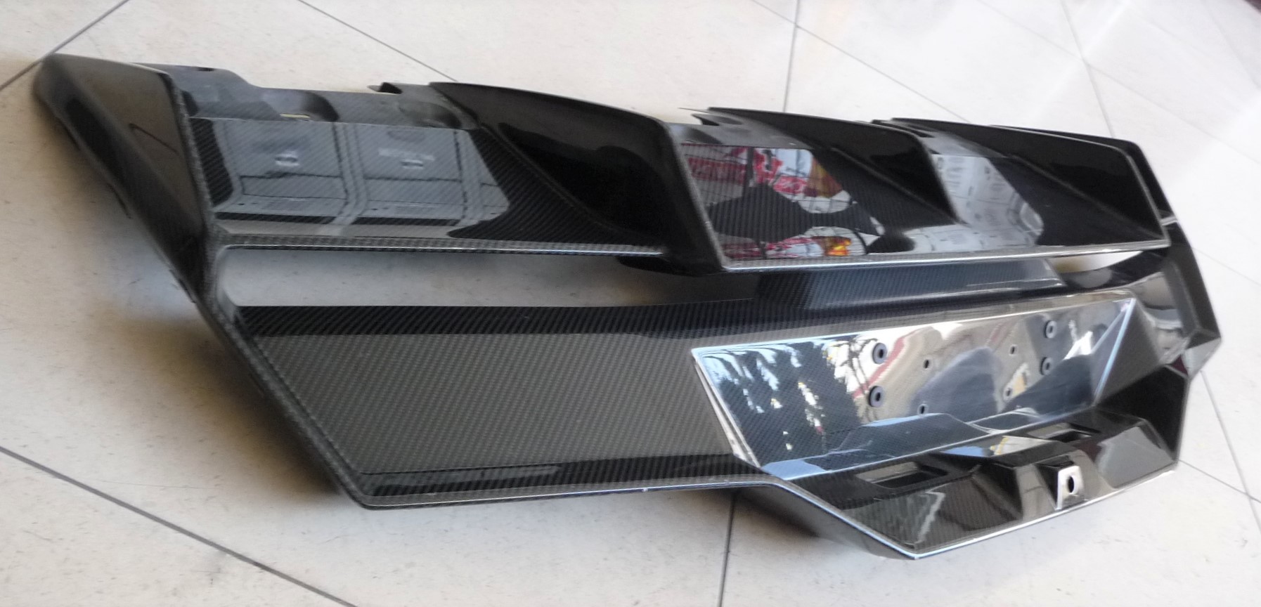 21 22 Lamborghini Huracan STO Rear Bumper Diffuser Carbon Fiber ...