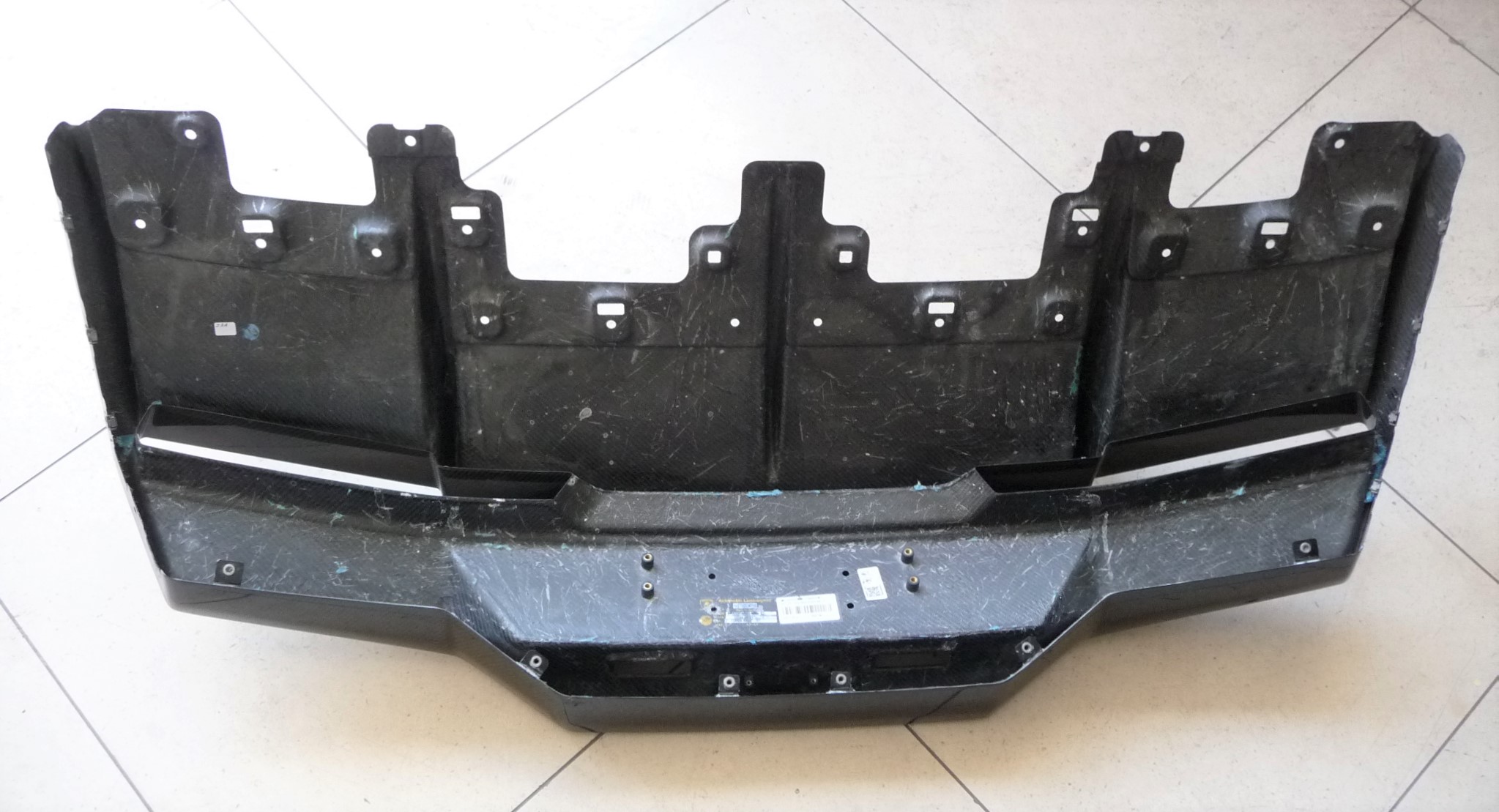 21 22 Lamborghini Huracan STO Rear Bumper Diffuser Carbon Fiber ...
