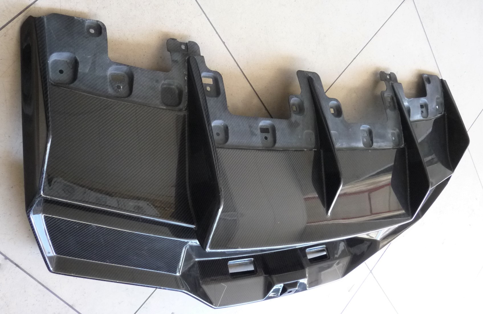 21 22 Lamborghini Huracan STO Rear Bumper Diffuser Carbon Fiber ...