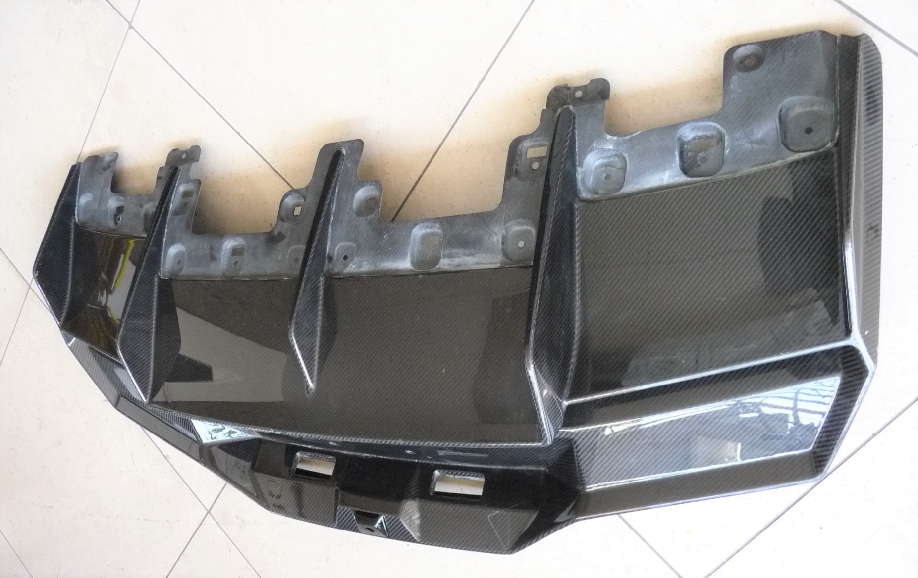 21 22 Lamborghini Huracan STO Rear Bumper Diffuser Carbon Fiber ...
