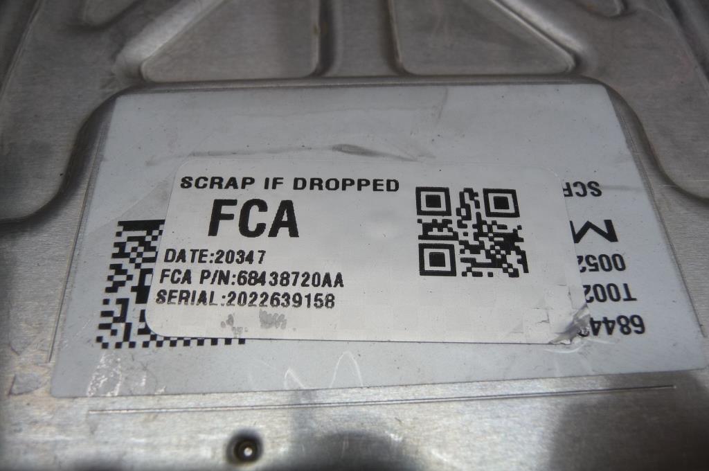 2017-2022 Chrysler Pacifica Battery Heater Control Module 68438720AA ...