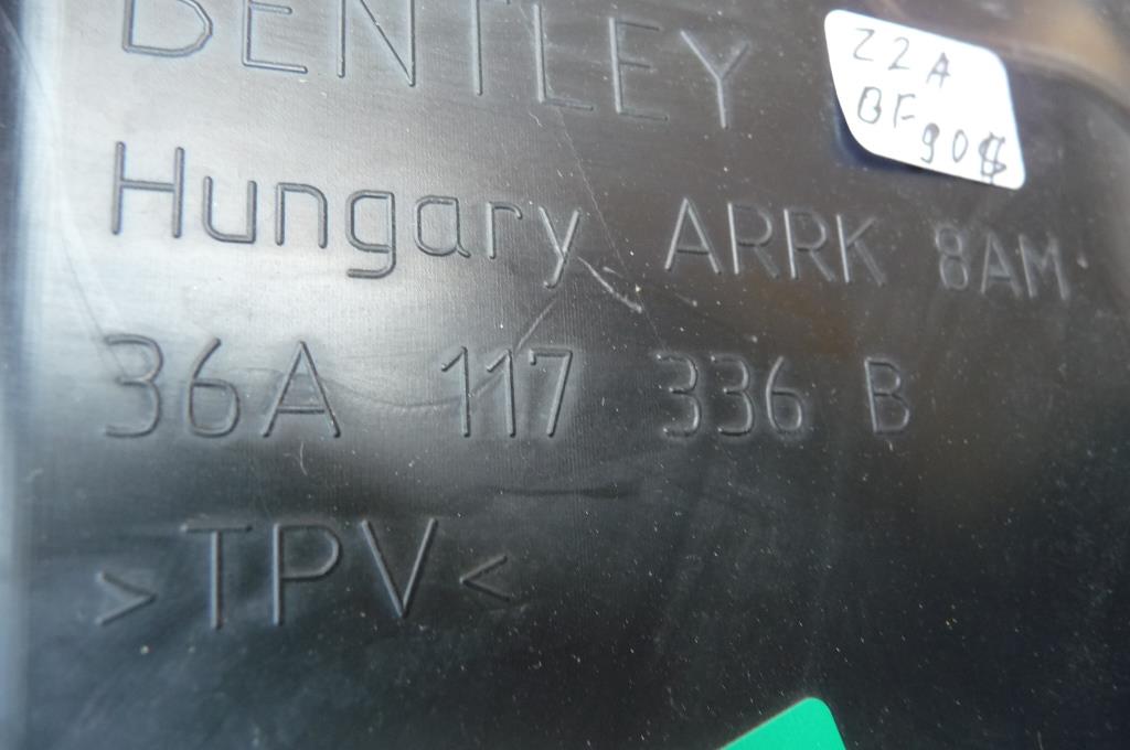 2016-2020 Bentley Bentayga Air Duct for Charge Air Cooler 36A117336B ...