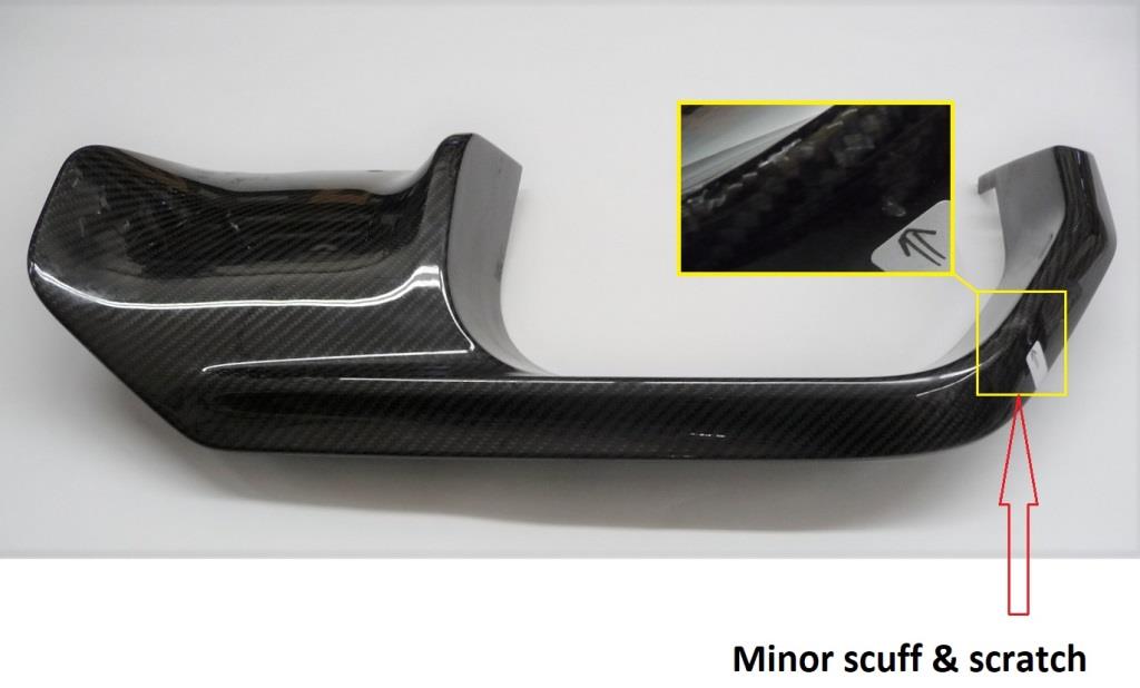 2020-2023 BMW F91 F92 Rear Bumper Exhaust End Pipe Trim, Left ...