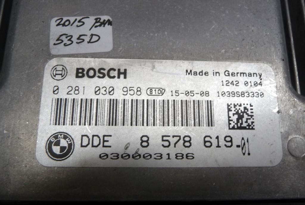 2015 BMW F10 535d Engine Control Module Unit 8578619 OEM A1 | LA Global ...