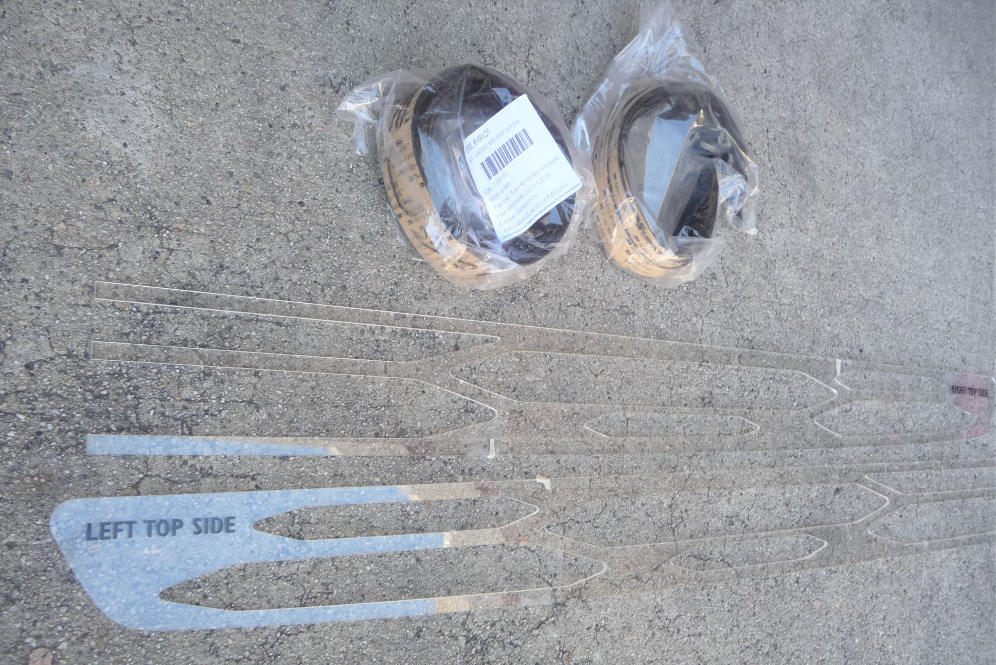 2018-2022 Lamborghini Urus sidestep side step sticker kit 4ML898025 OEM ...