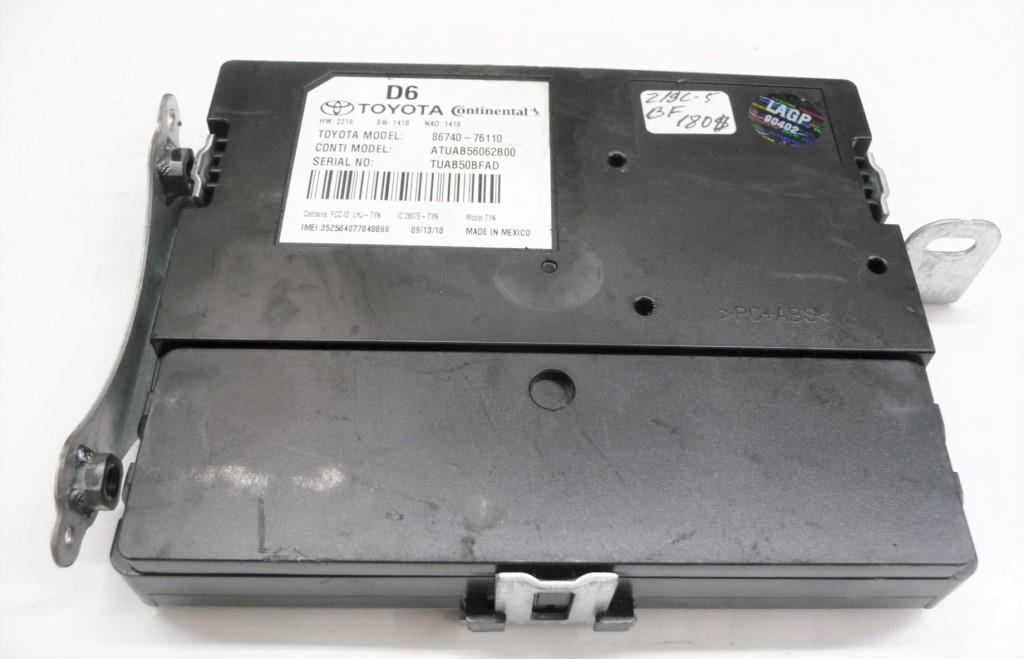 19-20 Lexus UX200 UX250h Transceiver Telematic Control Module 86740 ...