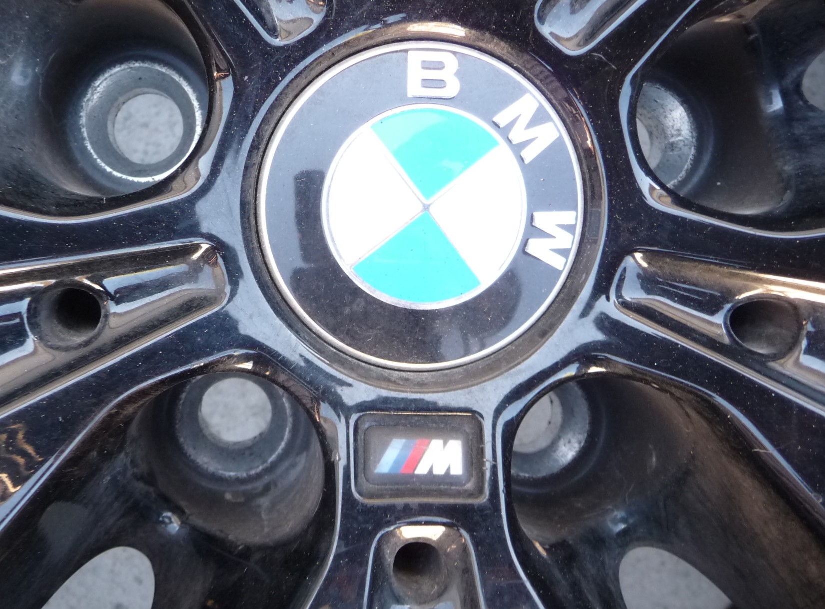 2019-2022 BMW X5 X6 22"x10.5 Rear Glossy 15 Spoke Black 5x112 Rim ...