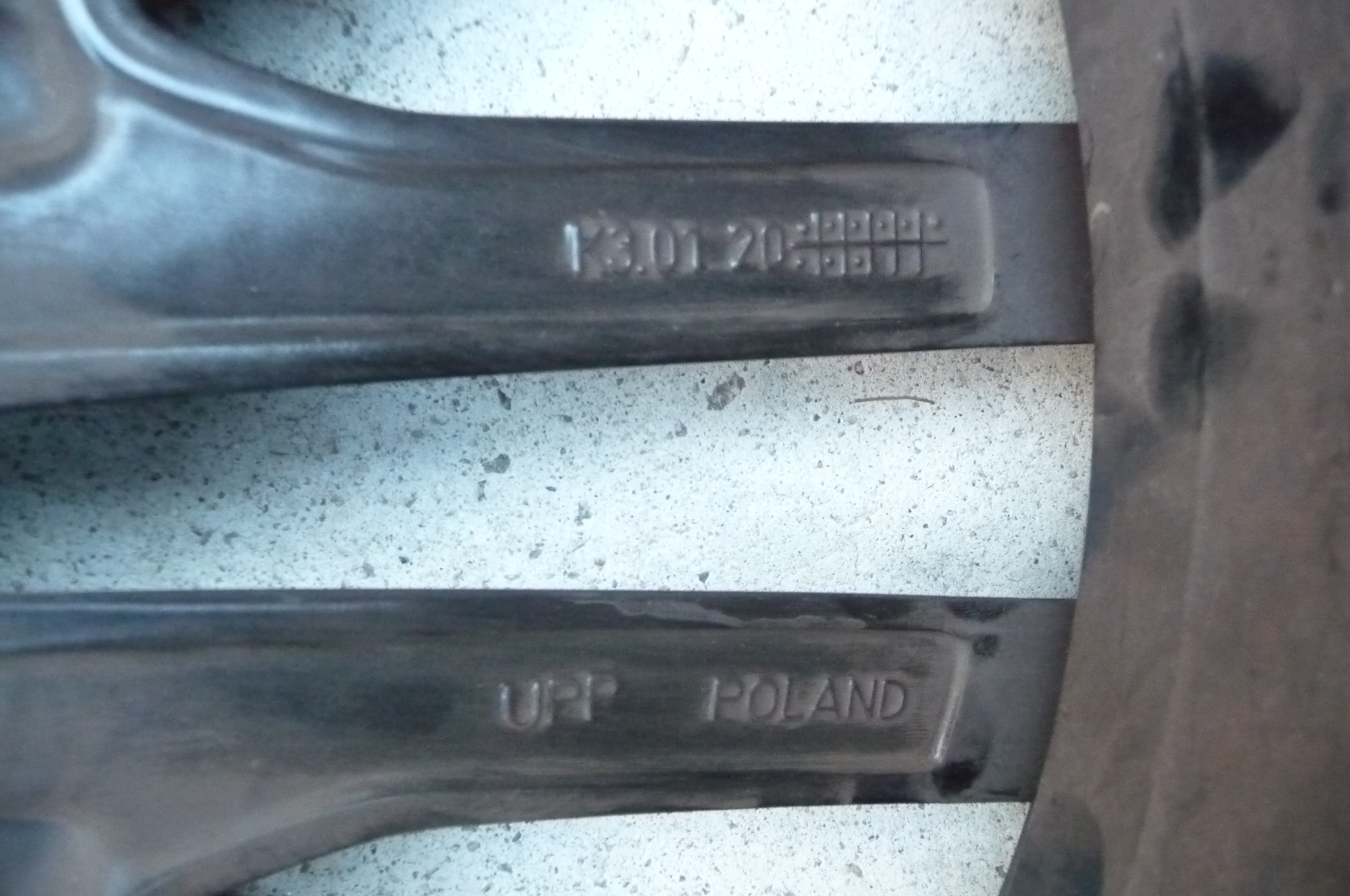 2019-2022 BMW X5 X6 22"x10.5 Rear Glossy 15 Spoke Black 5x112 Rim ...