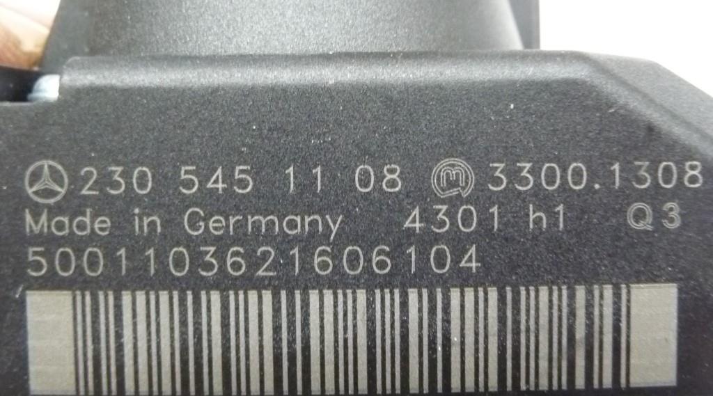 2003-2008 Mercedes Benz R230 SL500 Ignition Switch Module 2305451108 ...