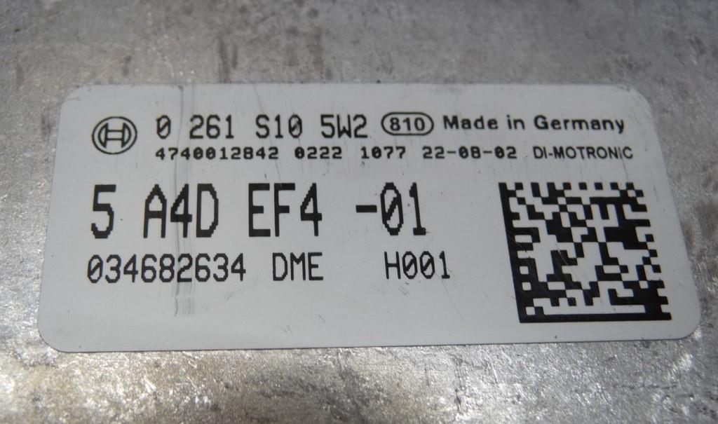2022 BMW 750i xDrive X6 Basic Control Unit ECM 12145A4DEF4 OEM A1 | LA ...