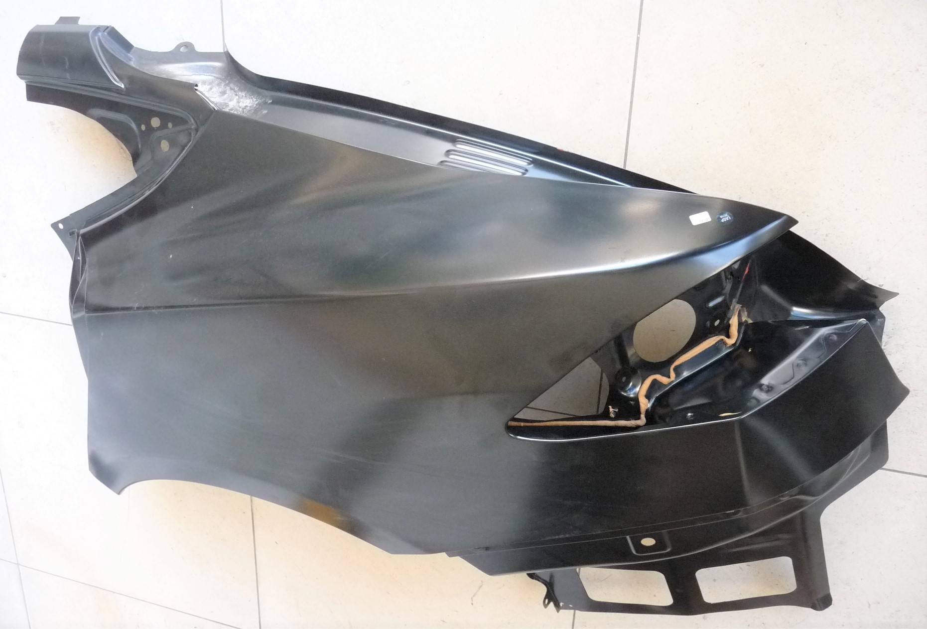 16-20 Tesla Model S Rear Left Quarter Panel Wing Outer C-Pillar 1031638 ...