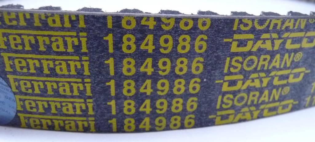 1999-2005 Ferrari 355 360 Timing Control Belt 184986 OEM A1 | LA Global ...