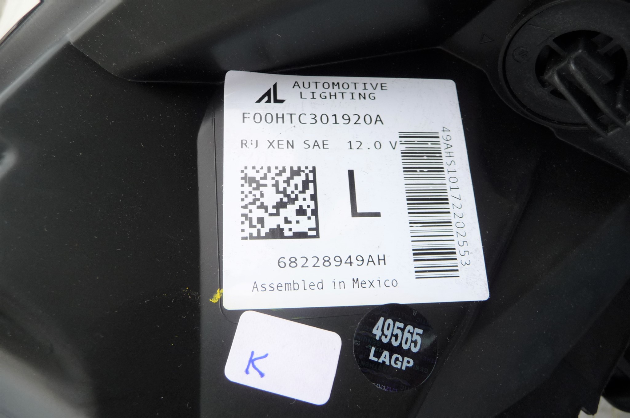 2017 2018 2019 2020 Chrysler Pacifica Driver Left LED Headlight ...