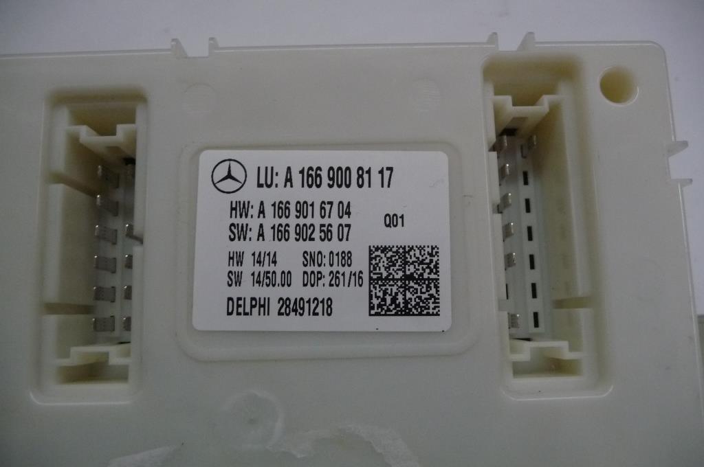 2013-2019 Mercedes Benz GL350 GLS450 Rear SAM Control Module ...