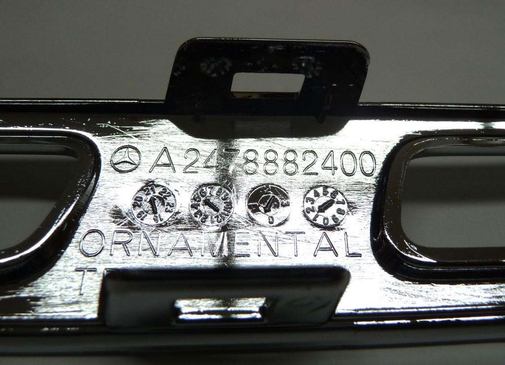 2020-2023 Mercedes Benz X247 Radiator Grille Lower RH Trim Bar ...