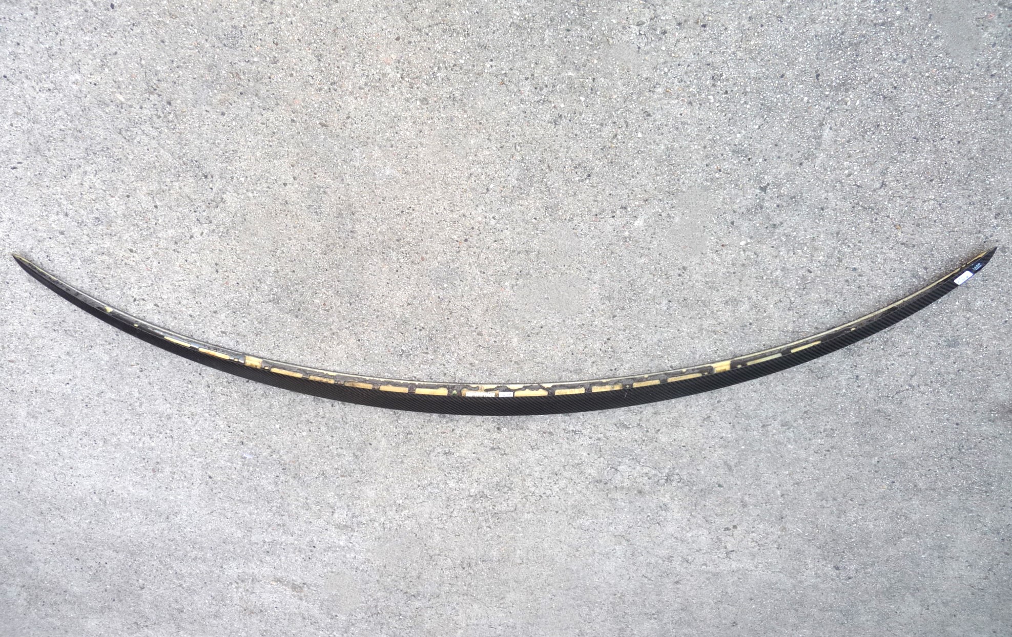 20-22 Tesla Model Y Carbon Fiber MATA MY Trunk Lip Spoiler Wing 1533971 ...