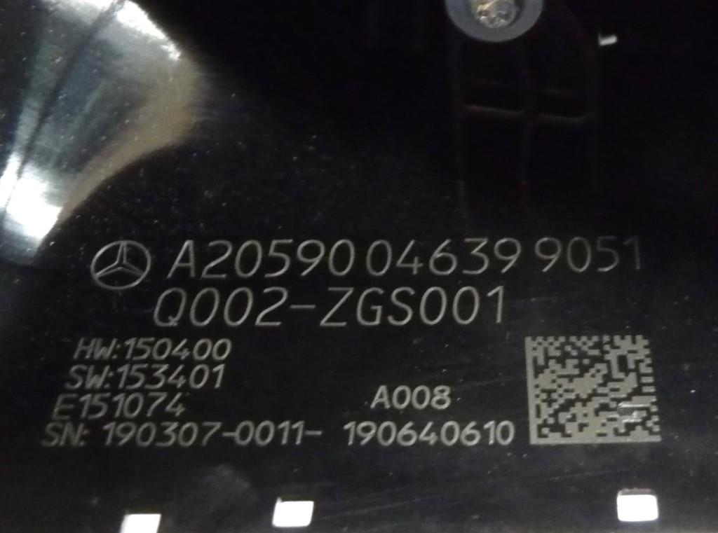 2015-2018 Mercedes Benz W205 Steering Column Switch Unit ...