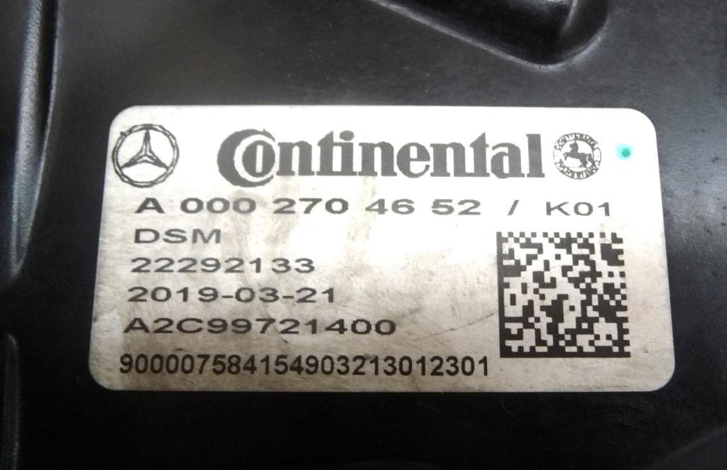 2018-2019 Mercedes Benz S65 AMG Range Sensor A0002704652 OEM A1 | LA ...