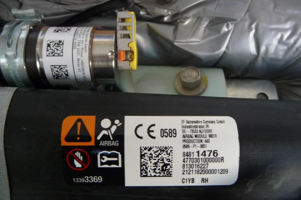 2018-2021 Buick Enclave Passenger Side Roof Rail Inflator Module ...