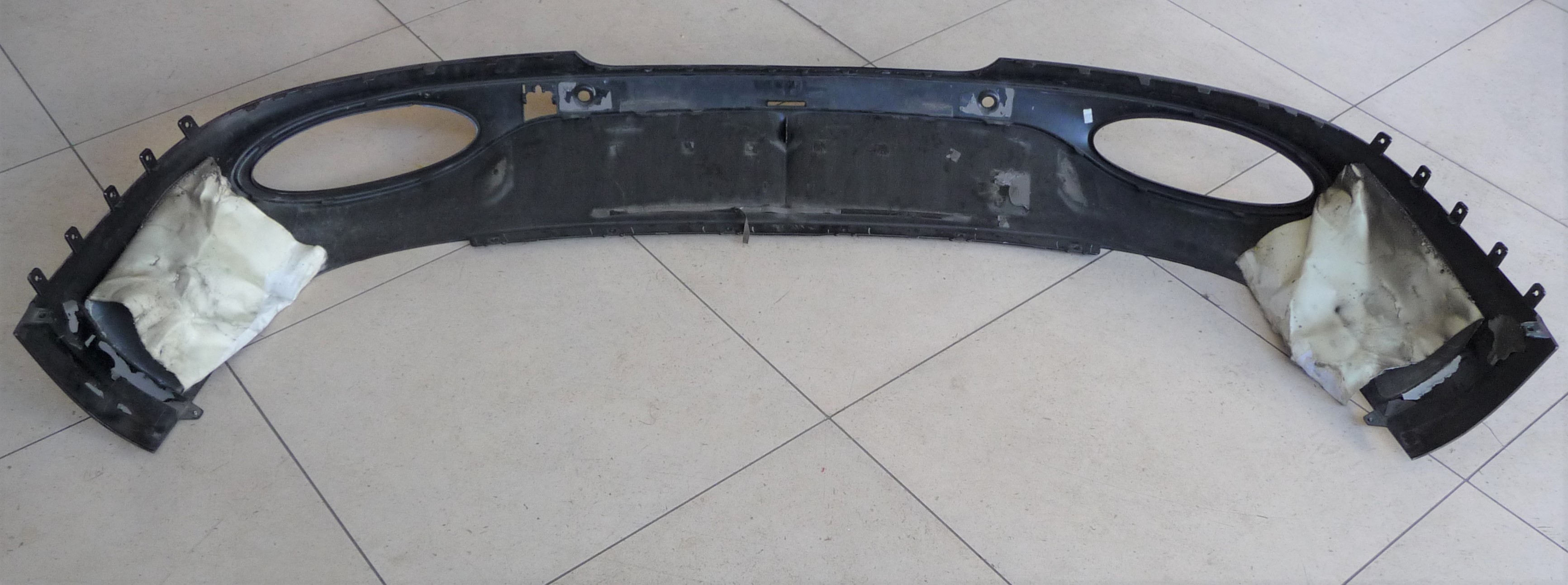 2020-2022 Bentley GT GTC Rear Bumper Cover Lower Diffuser Panel ...