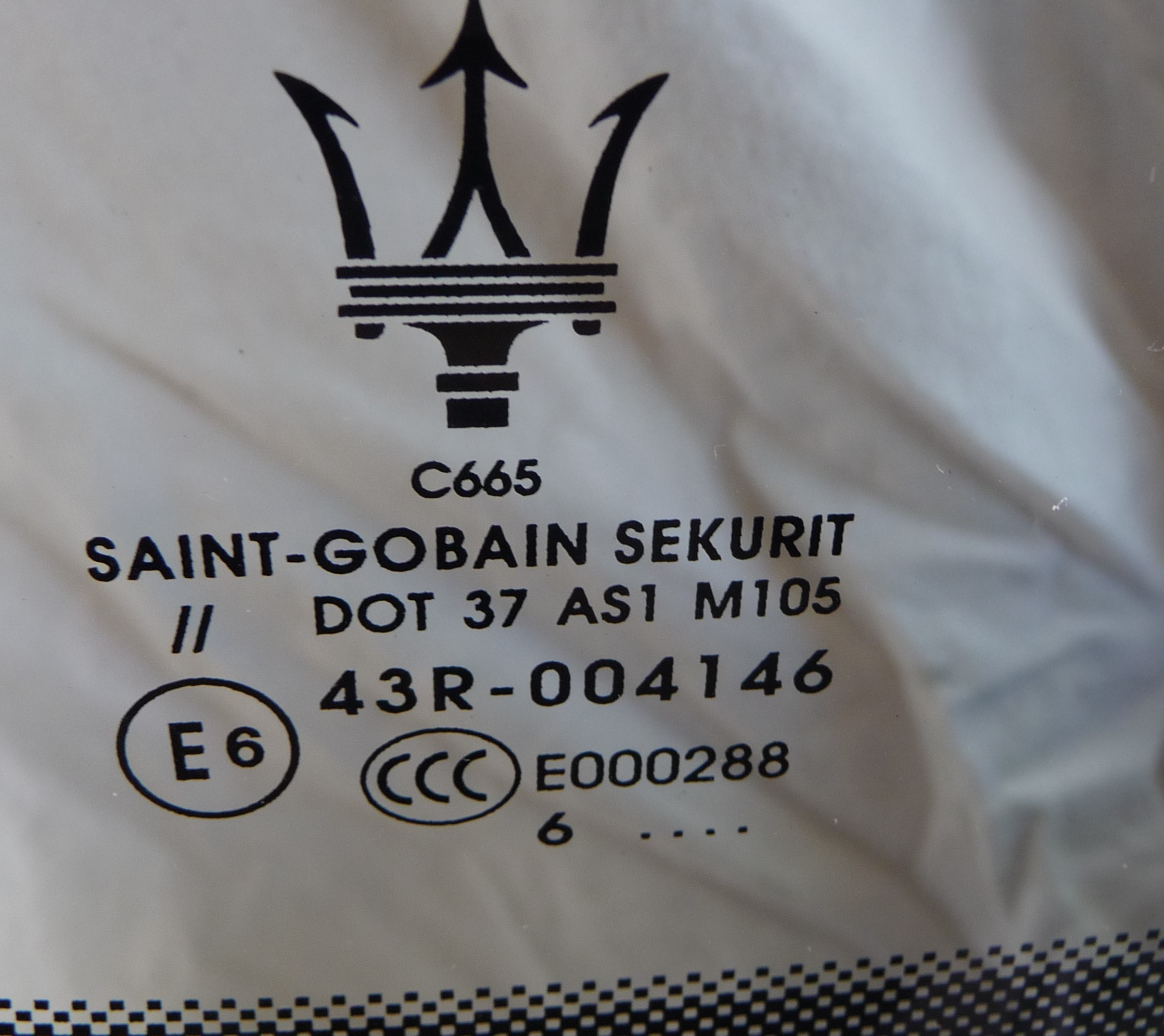 2013-2023 Maserati Quattroporte M156 Front Windshield Glass 673008251 ...