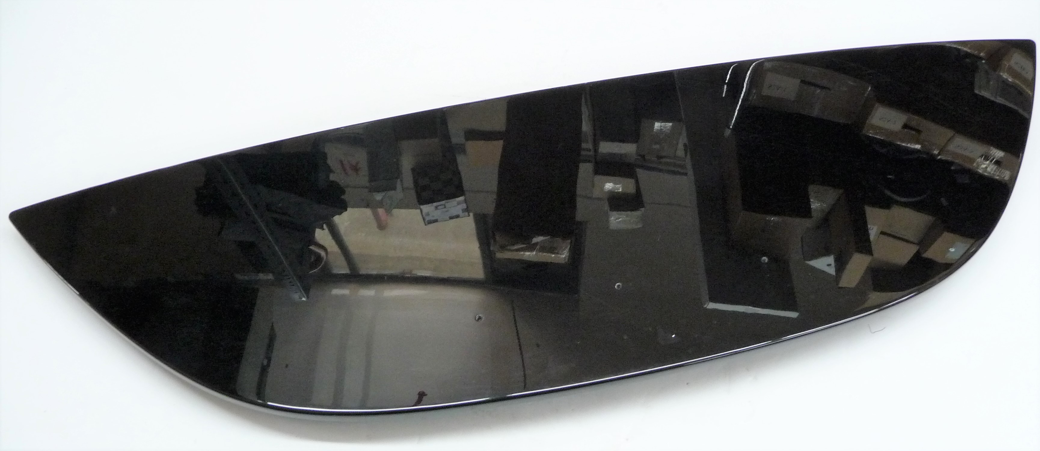 2020-23 Ferrari Roma rear Glass spoiler wing Panel Cover Glossy Black ...