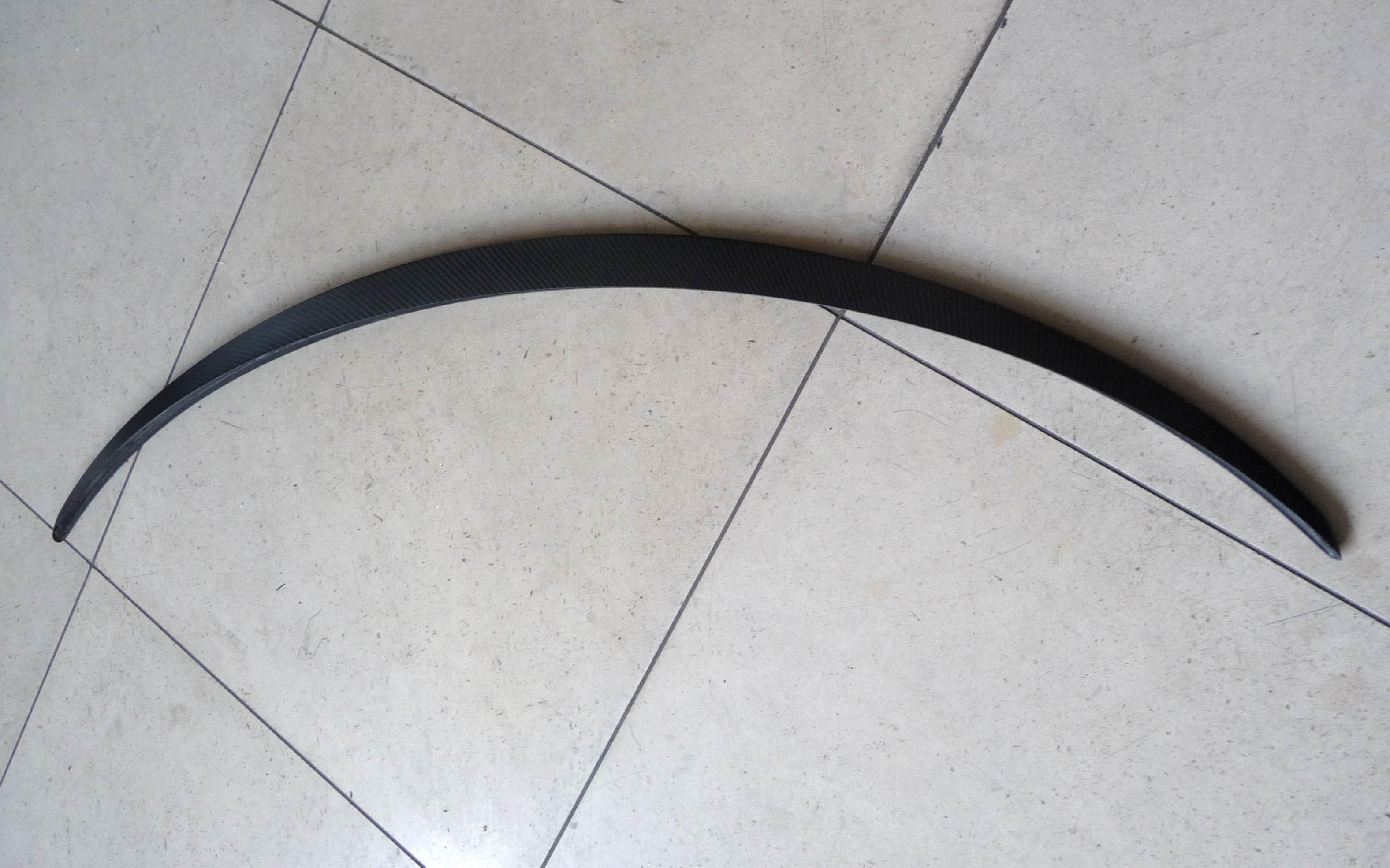 20-22 Tesla Model Y Carbon Fiber MATA MY Trunk Lip Spoiler Wing 1533971 ...