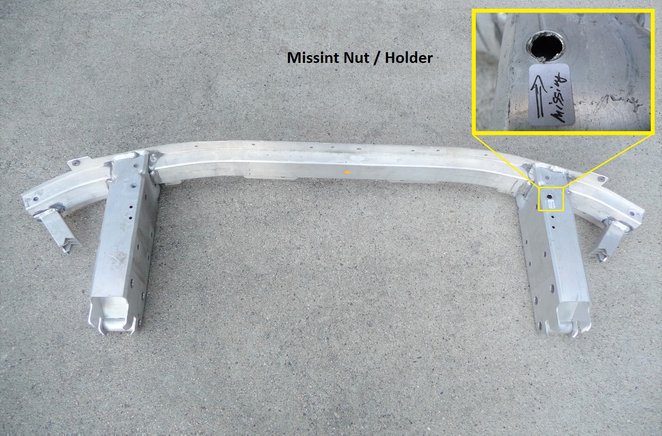 2019-2020 BMW G05 X5 Front Bumper Impact Bar, Carrier 51117428246 OEM ...