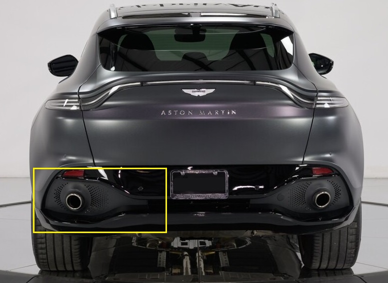 2021-23 Aston Martin DBX Exhaust Left Tip Grille MY83-01949-BD HY53 ...