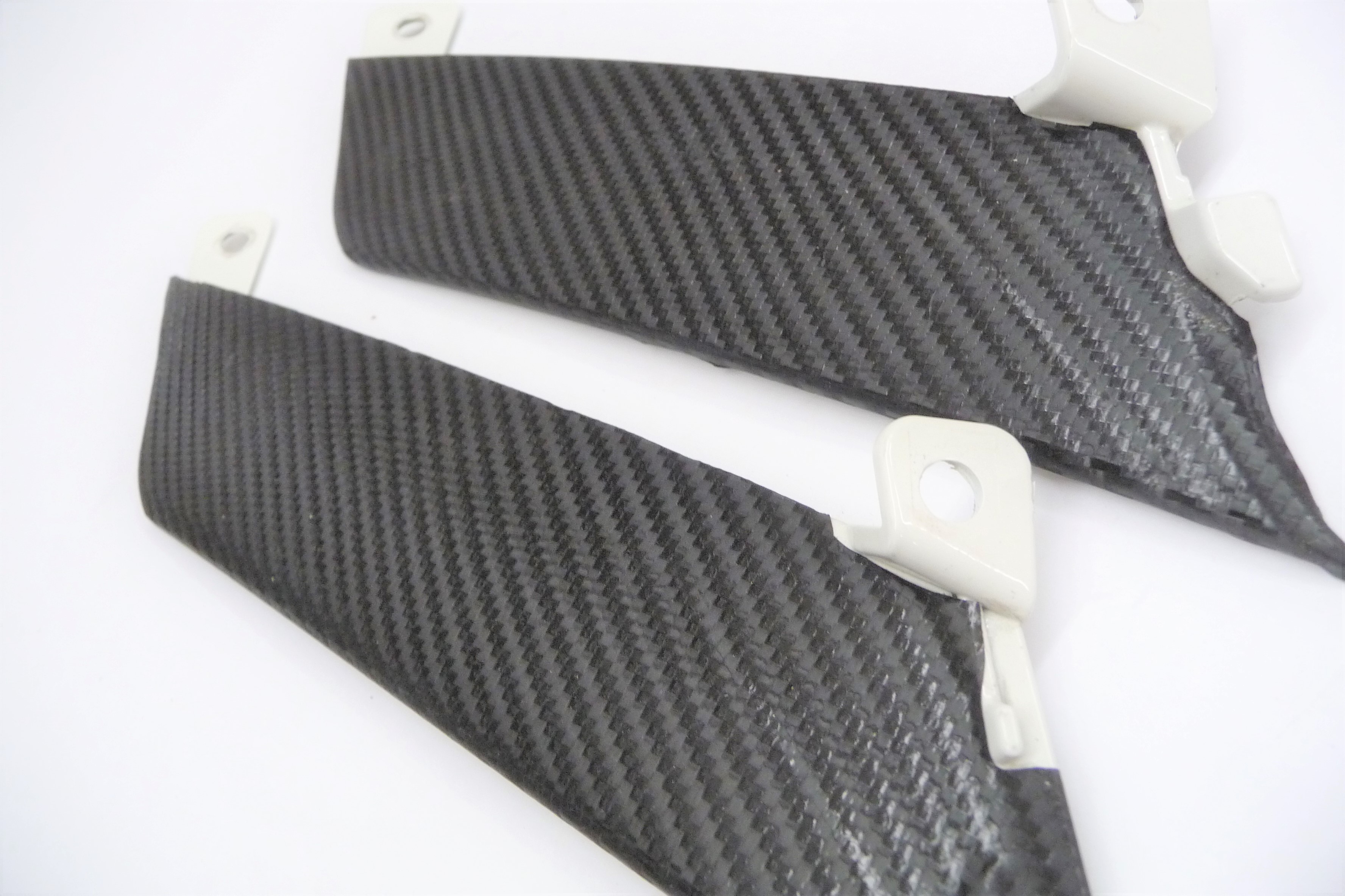 2015 Ferrari 458 Speciale Aparta Front Bumper Winglet Kit Carbon Fiber ...