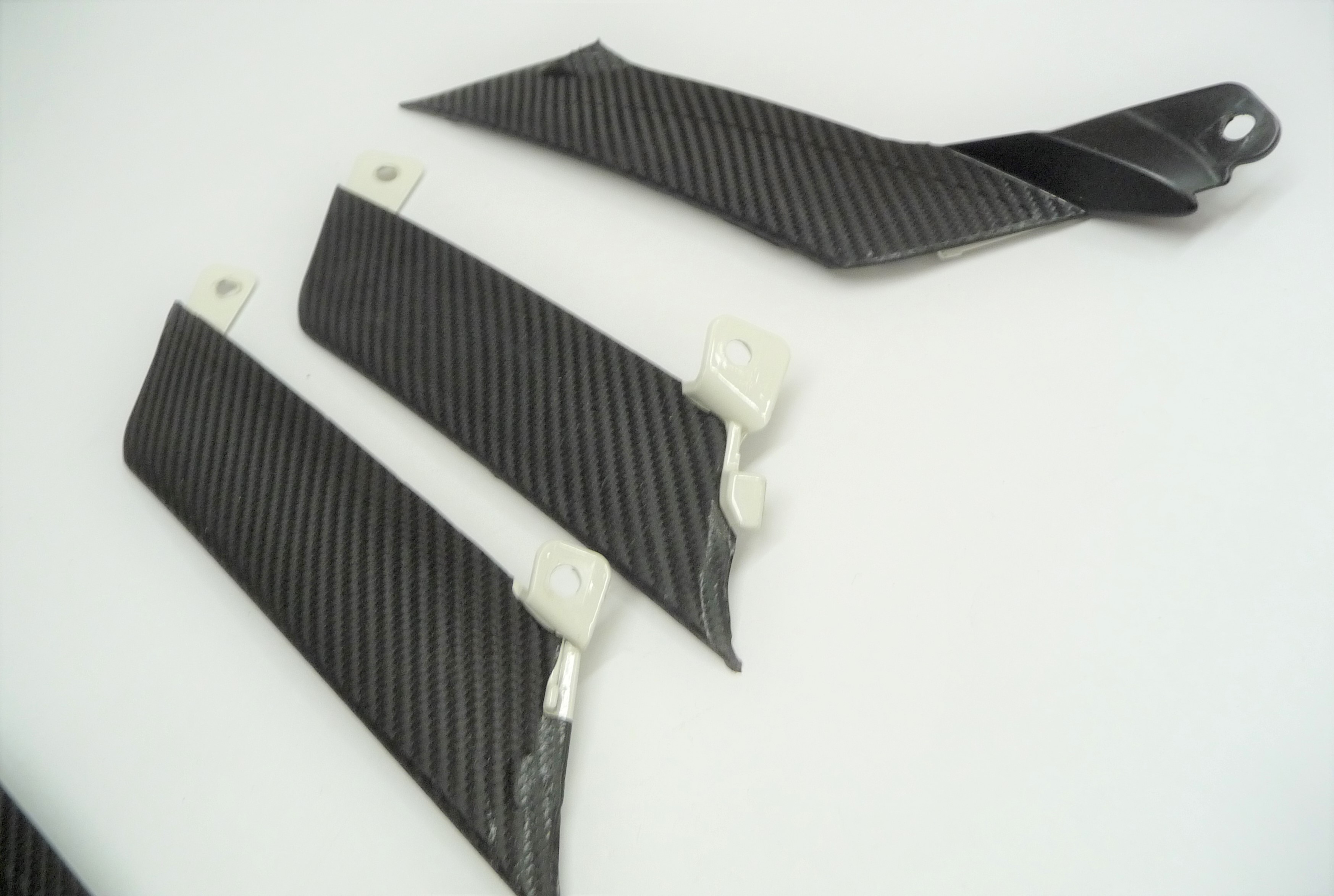 2015 Ferrari 458 Speciale Aparta Front Bumper Winglet Kit Carbon Fiber ...