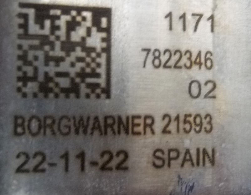 2014-2019 BMW 328d 535d X3 Exhaust Gas Cooler Low Temperature ...