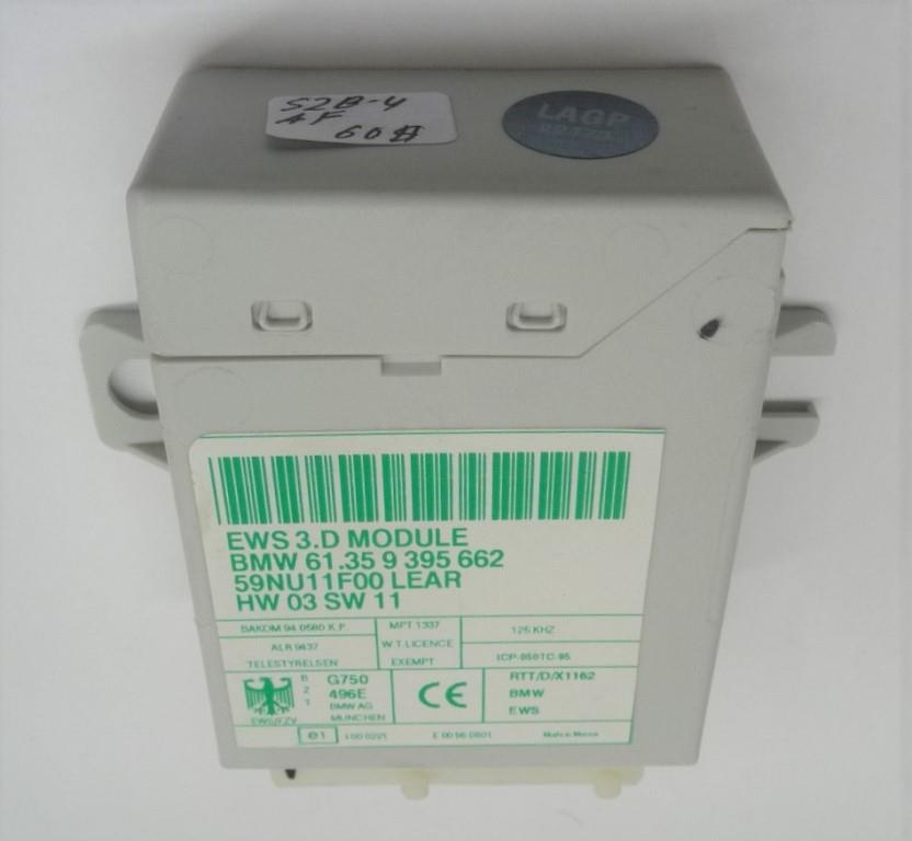 1995-2002 BMW E36 318ti Z3 Control Unit EWS III-D 61359395662 OEM A1 ...