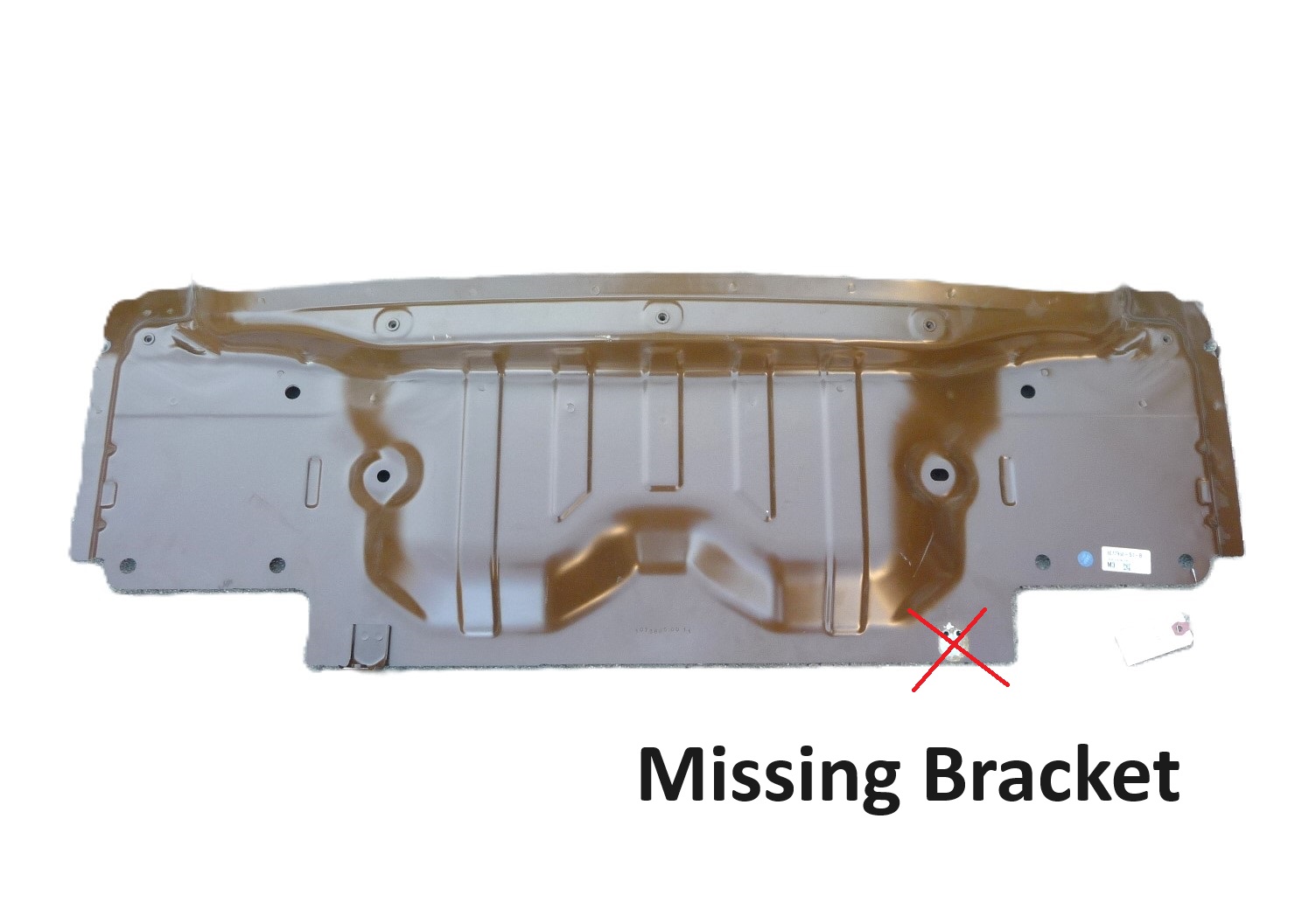 17-22 Tesla Model 3 M3 Trunk Rear Body Panel Frame 1077958-S0-B OE ...