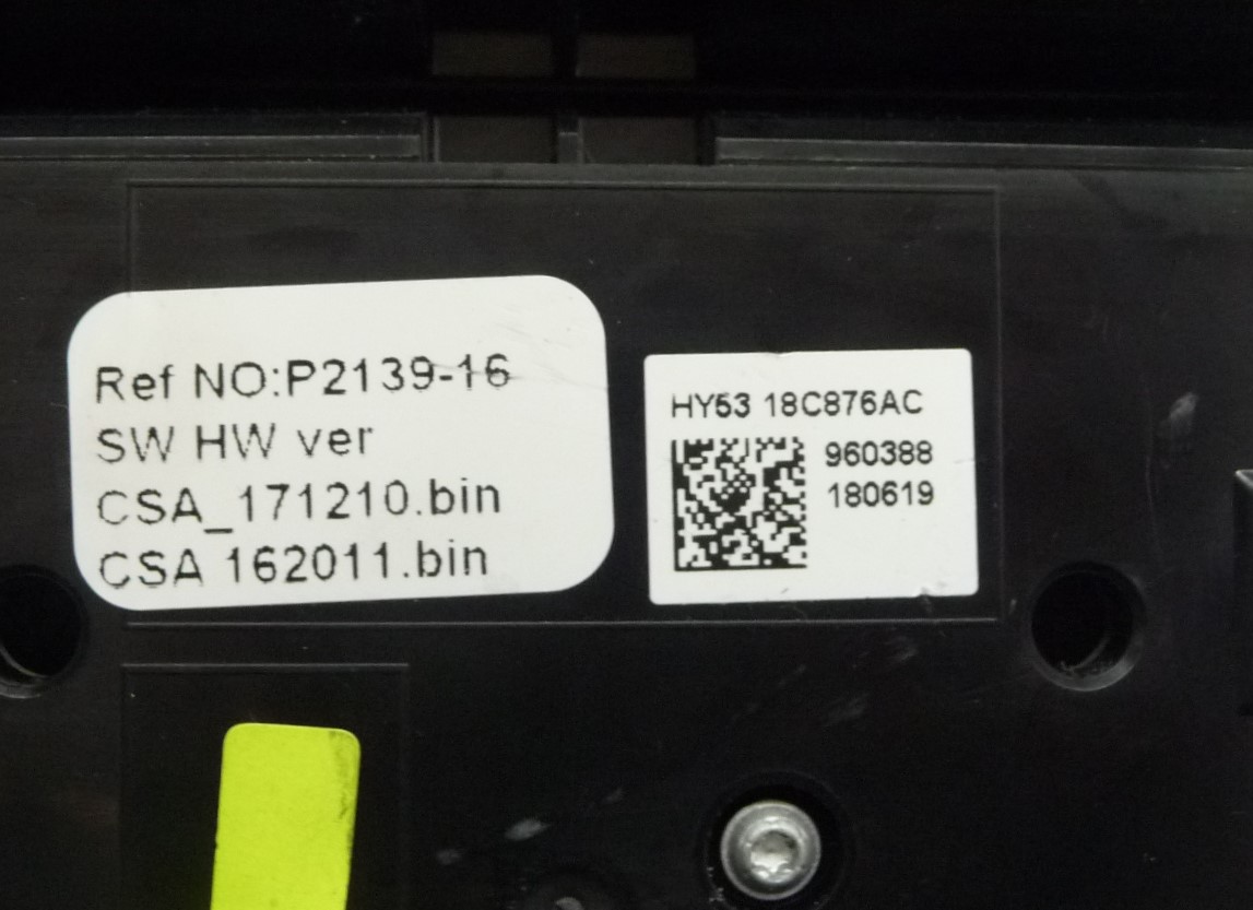 2017-2020 Aston Martin DB11 DBS A/C Heater Climate Control HY53-18C876 ...