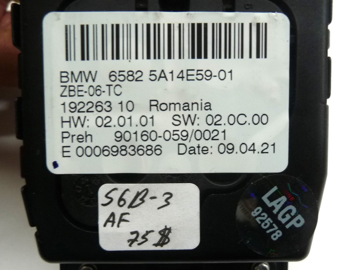 2016-2022 BMW G11 G12 740i Infotainment Display Control Switch ...