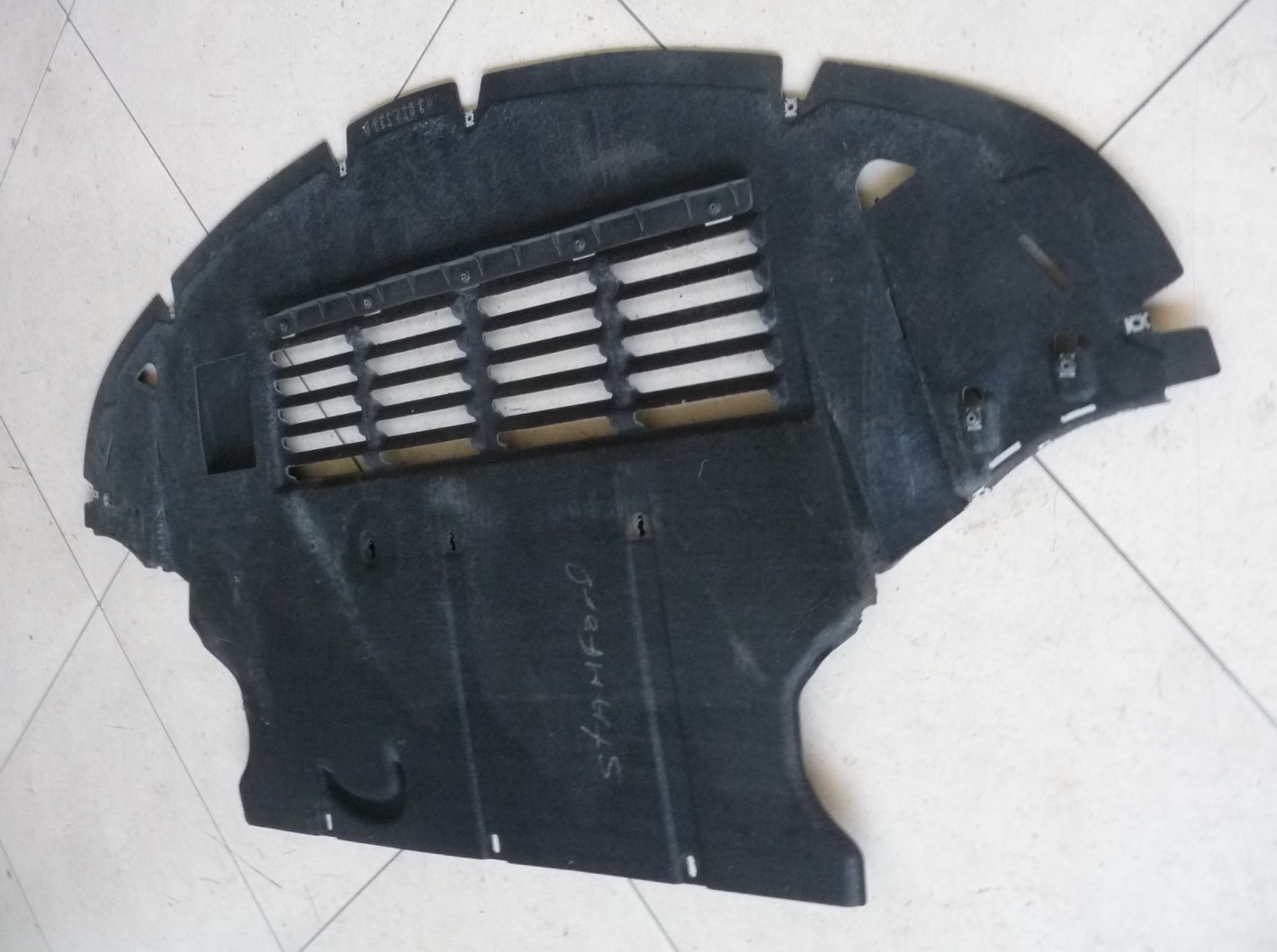 2012-2018 Bentley Continental GT GTC Front Underbody Trim Cover ...