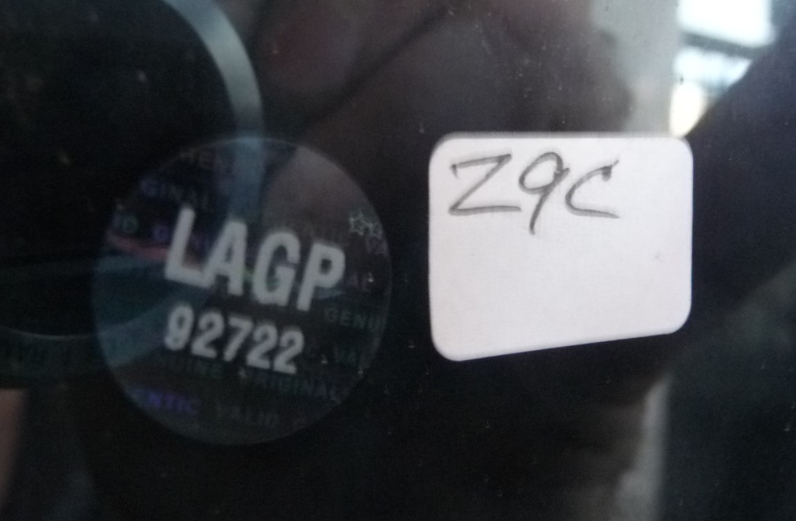 2016-2017 McLaren 675LT Rear Engine Lid Window Glass Cover 11A8267RP ...