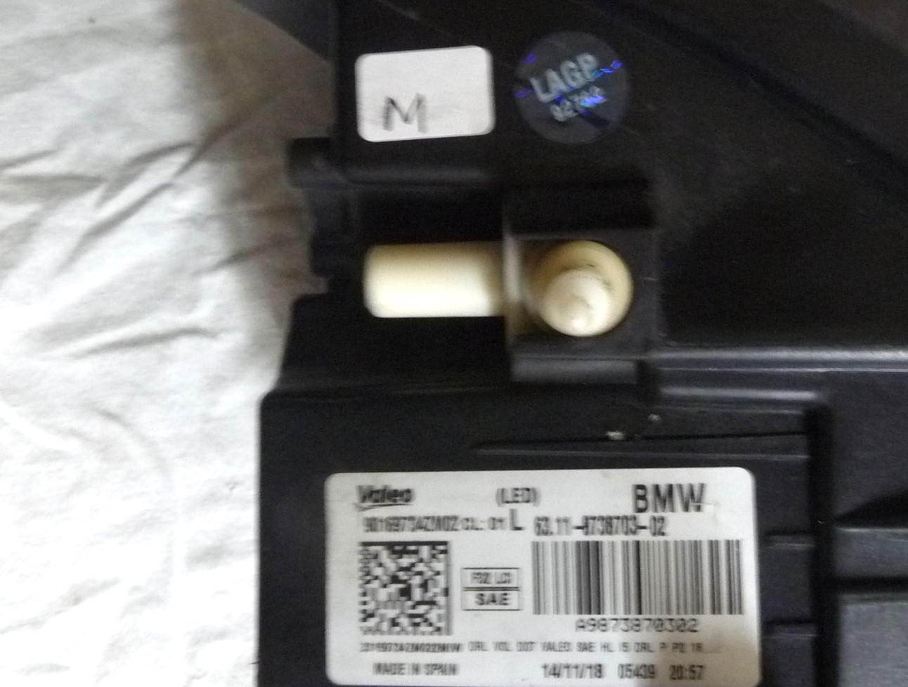 2018-2020 BMW M4 430i 440i Left Driver NON-Adaptive LED Headlight ...