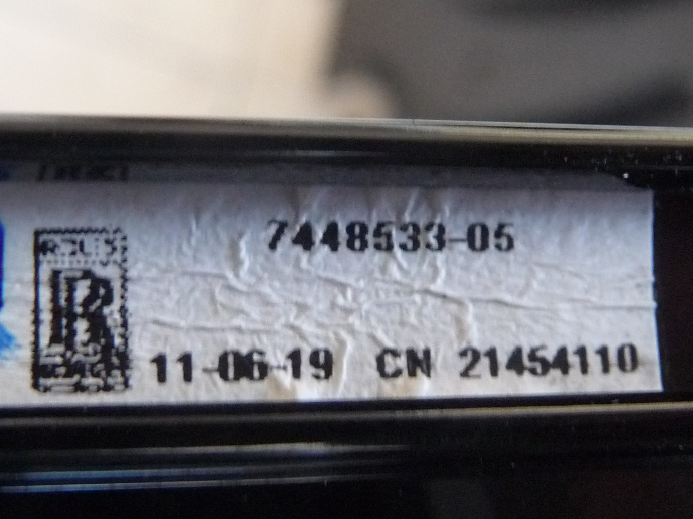 18-19 Rolls-Royce Cullinan Front Left Door Window Frame Cover ...