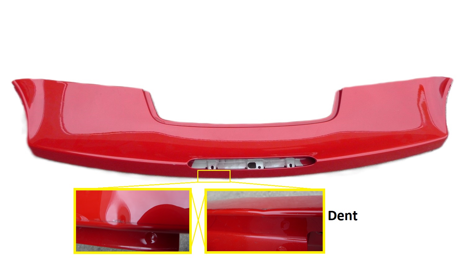 2010-2015 Ferrari Italia 458 Rear Upper Spoiler Deck End Posteriore ...