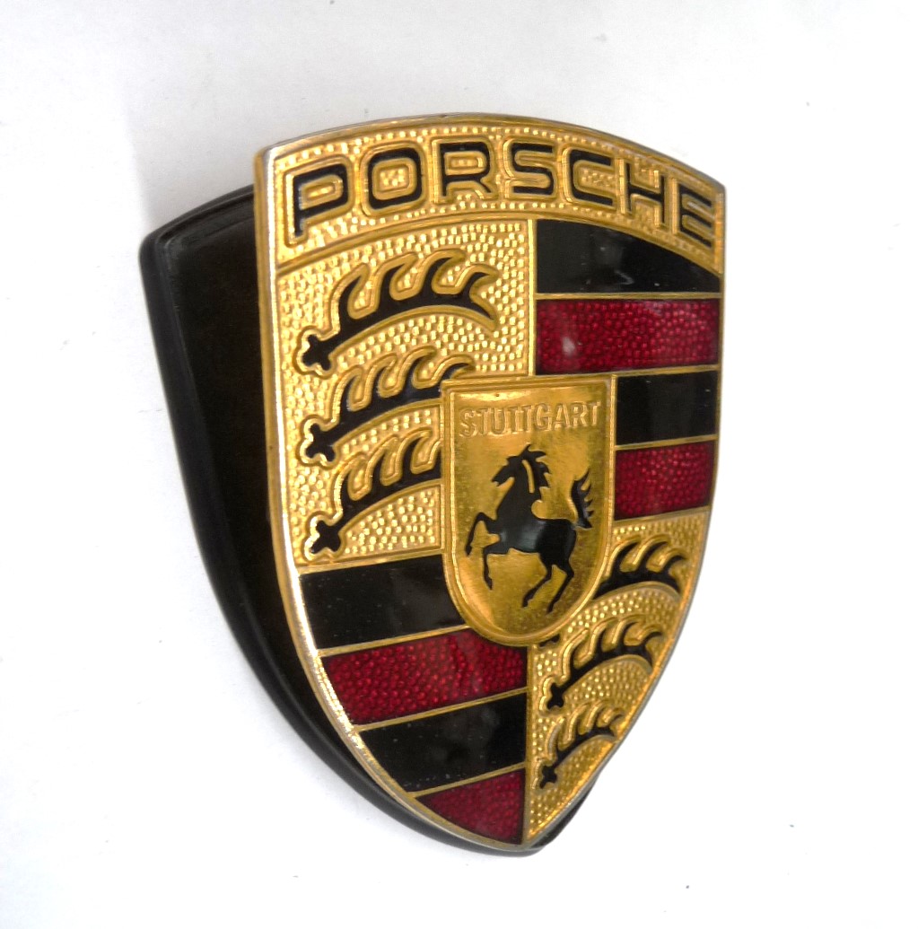 1995-2008 Porsche 911 Boxster Cayenne Hood Emblem Logo Badge ...