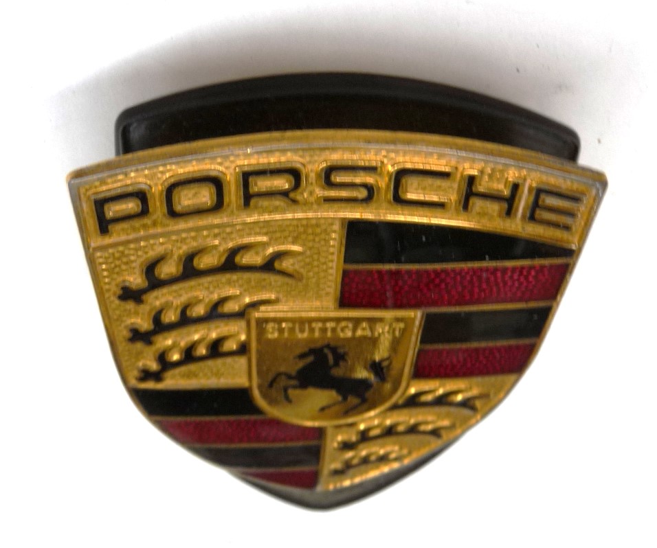 1995-2008 Porsche 911 Boxster Cayenne Hood Emblem Logo Badge ...