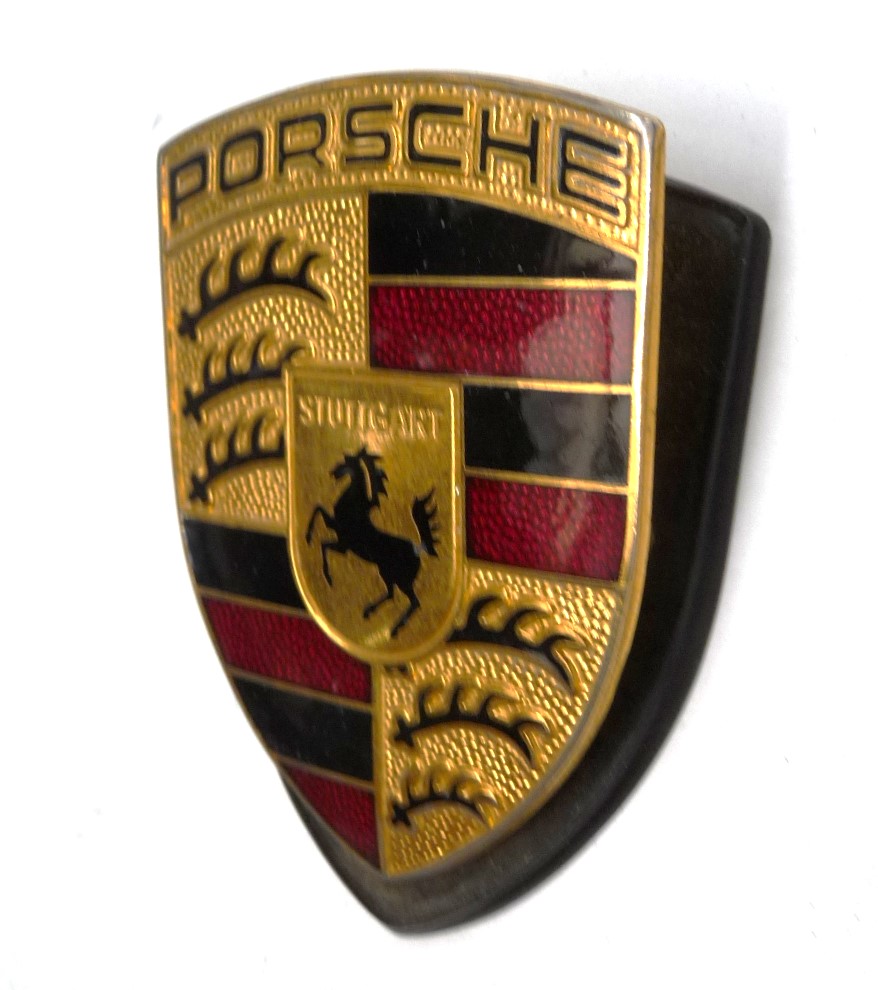1995-2008 Porsche 911 Boxster Cayenne Hood Emblem Logo Badge ...