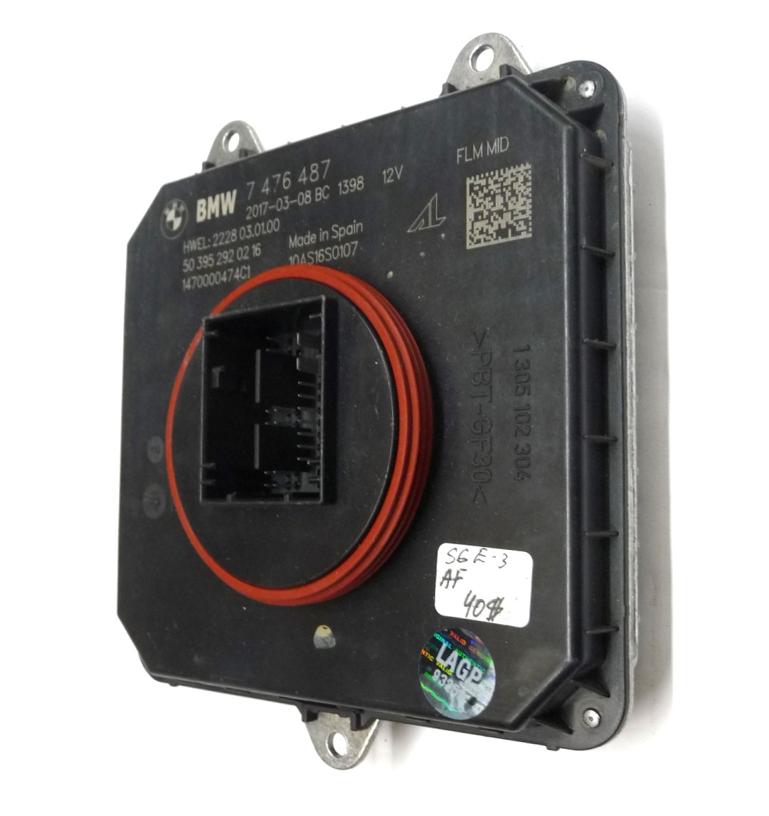 2016-2020 BMW G30 G11 530i 740i M5 Headlight Control Module 63117476487 ...